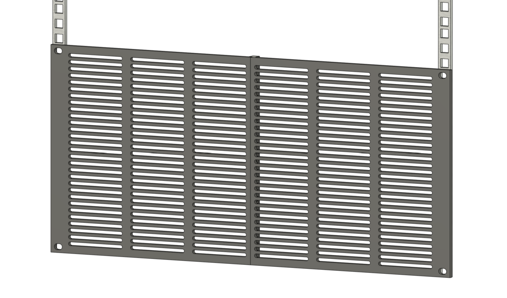 Free 3D file Customizable 19-inch server rack blends 🔌・Model to ...