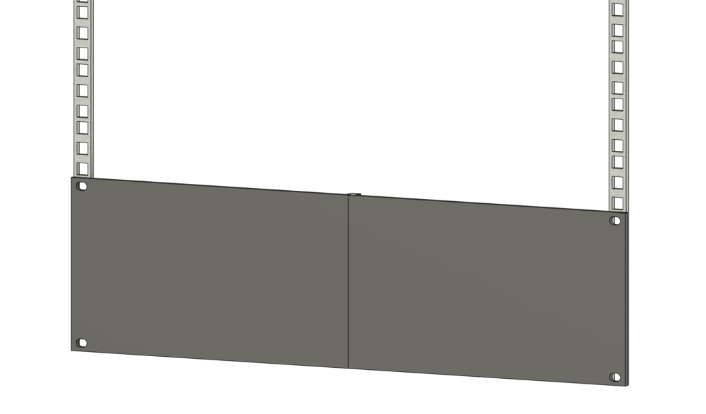 Free 3D file Customizable 19-inch server rack blends 🔌・Model to ...