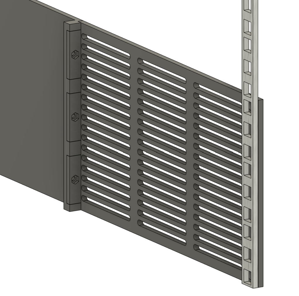 Free 3D file Customizable 19-inch server rack blends 🔌・Model to ...