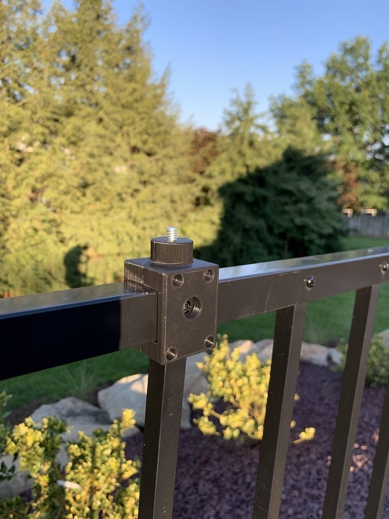Free 3D file TikiTunes Fence Bracket・3D printing model to download・Cults