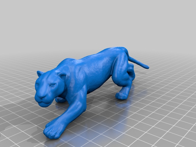 Archivo 3D gratis Pantera 🐉・Diseño por impresión en 3D para descargar・Cults