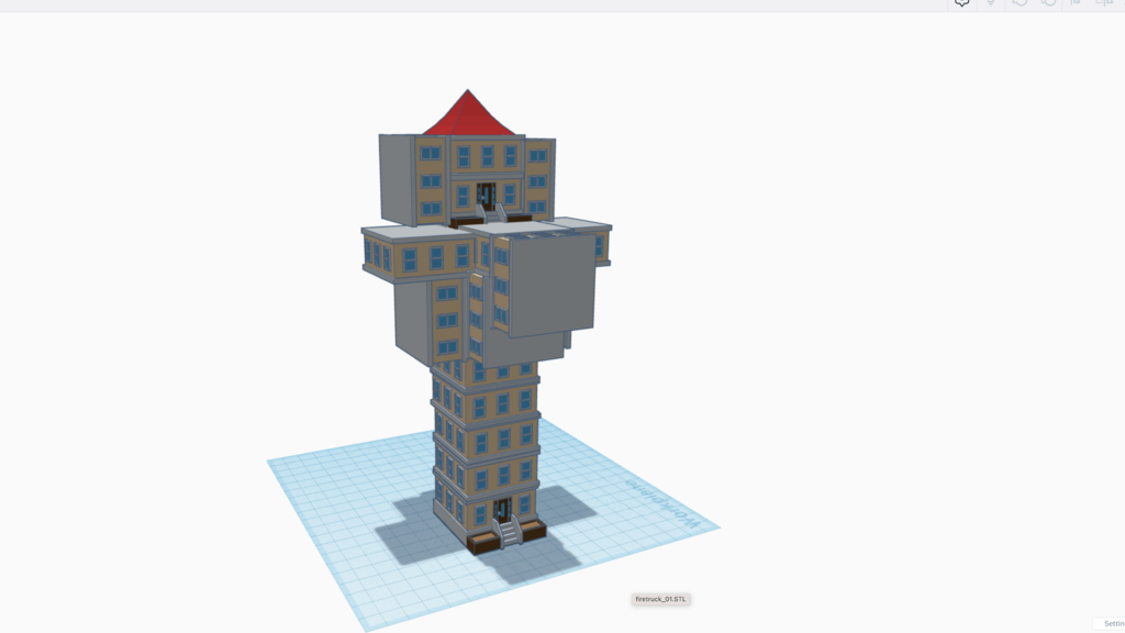 Free 3D file big building・3D printing template to download・Cults
