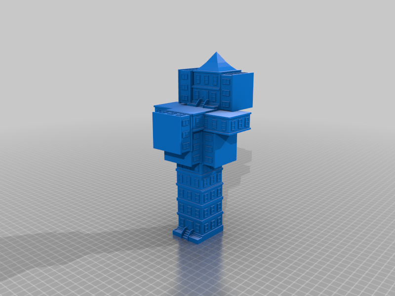 Free 3D file big building・3D printing template to download・Cults