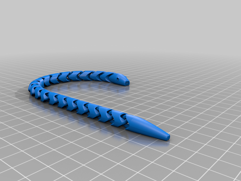 Free 3D file nice snake・3D printer design to download・Cults
