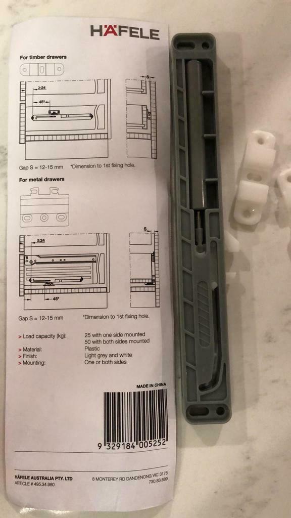 Free 3D file Hafele Drawer Soft Close Part・3D printer model to download・Cults