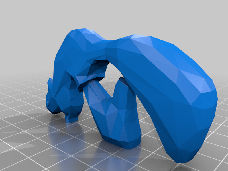 Free 3D file squirrel on branch・3D printable model to download・Cults