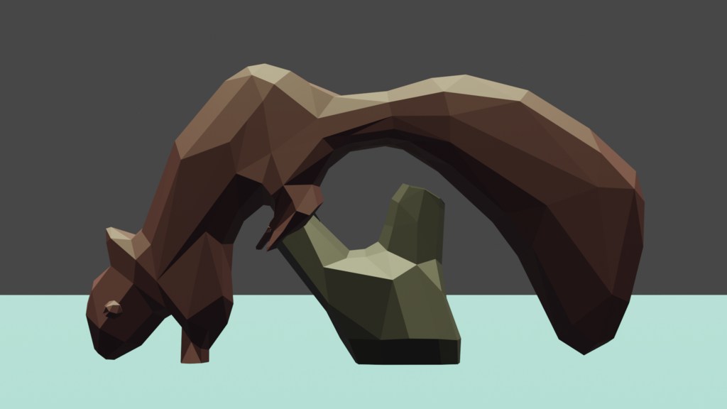 Free 3D file squirrel on branch・3D printable model to download・Cults