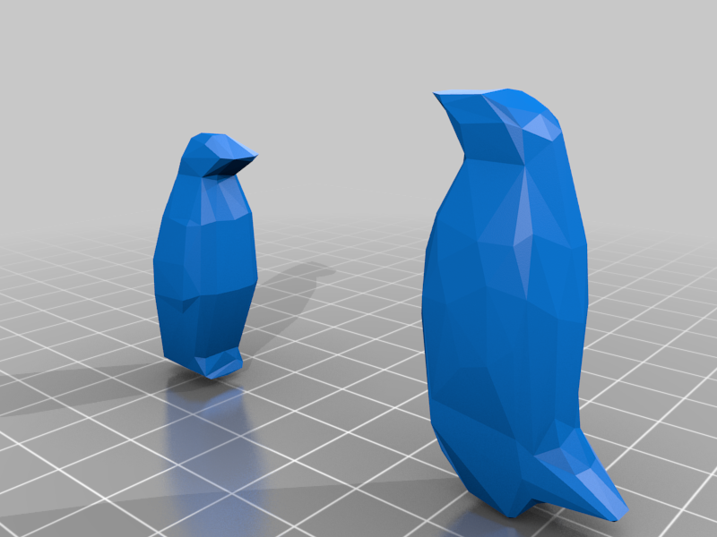 Free 3D file penguins・3D printing model to download・Cults
