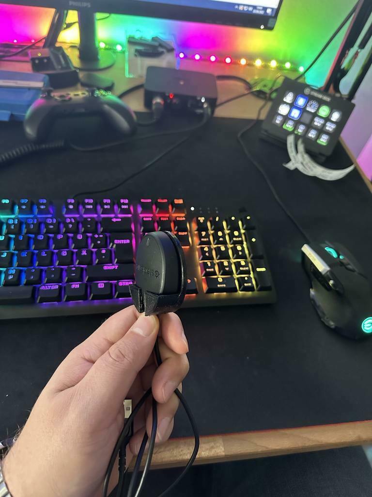 Archivo 3D gratis Steelseries Arctis 7 Receptor SimRig Mount・Plan para ...