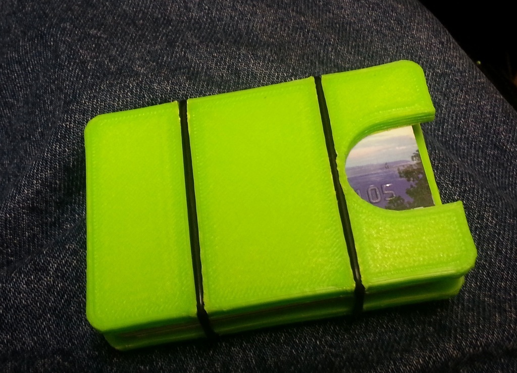 Free 3D file Minimalist wallet 🎭・3D printer design to download・Cults