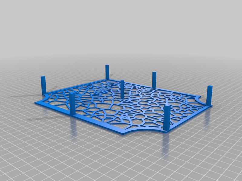 Free 3D file Voronoi Grid for pets・3D printable model to download・Cults