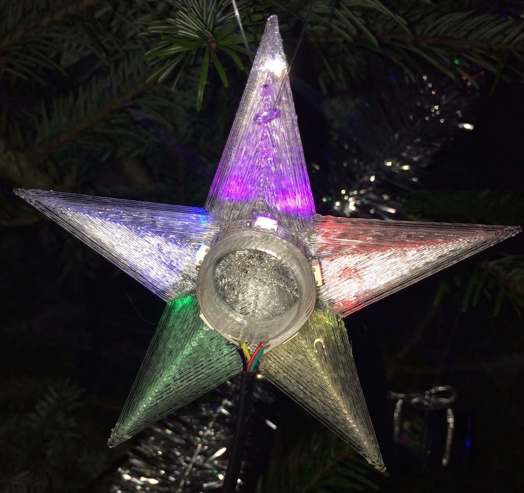 Free 3D file Christmas star lights・3D printable design to download・Cults