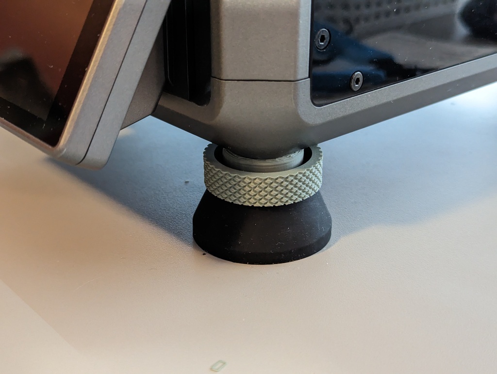 Free STL file Creality K1 Adjustable Height Foot 🦶・3D printing model to ...