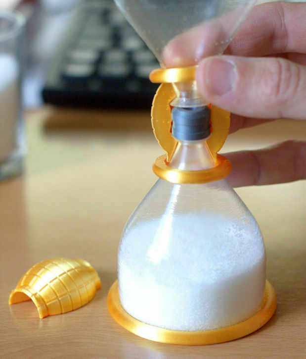Free STL file Hourglass ⏳・Object to download and to 3D print・Cults