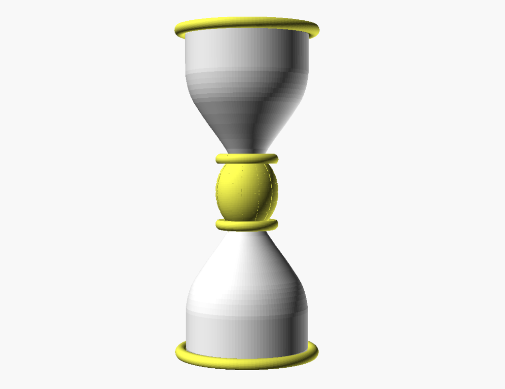 Free STL file Hourglass ⏳・Object to download and to 3D print・Cults