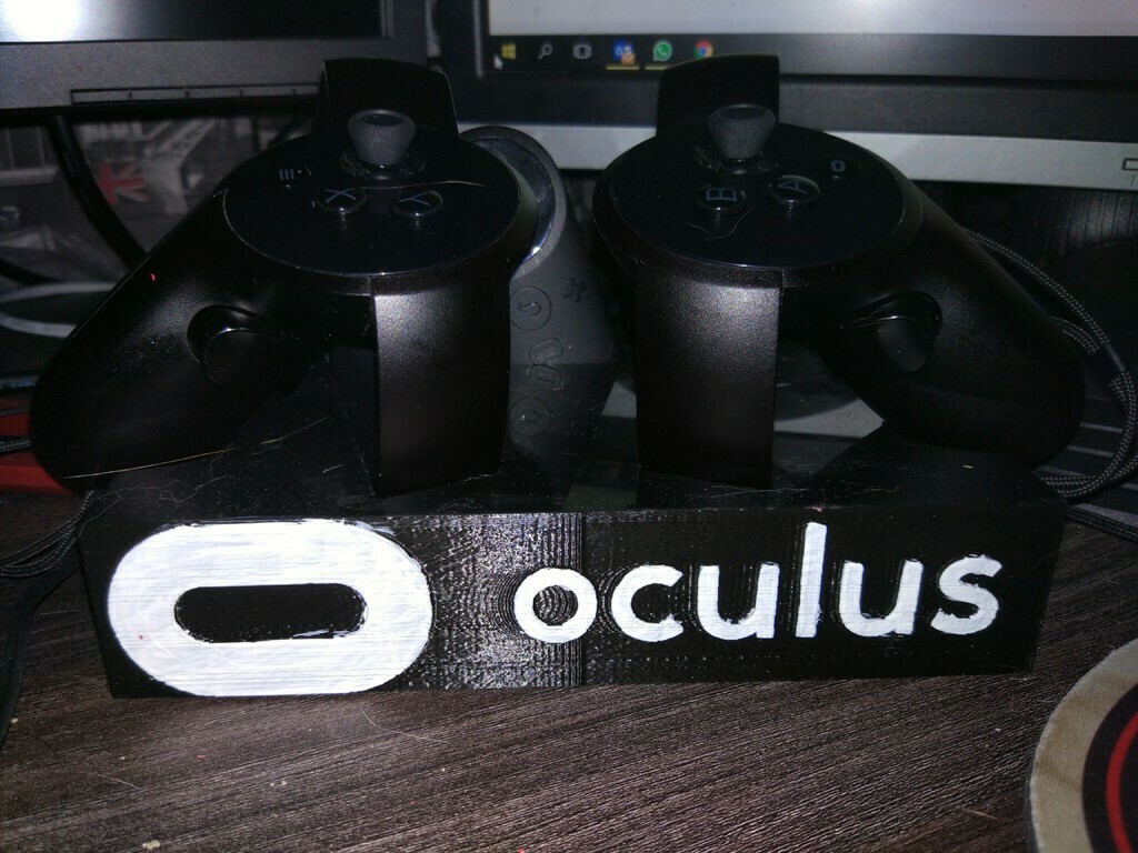 Free 3D file Oculus Touch & remote stand・Template to download and 3D print・Cults