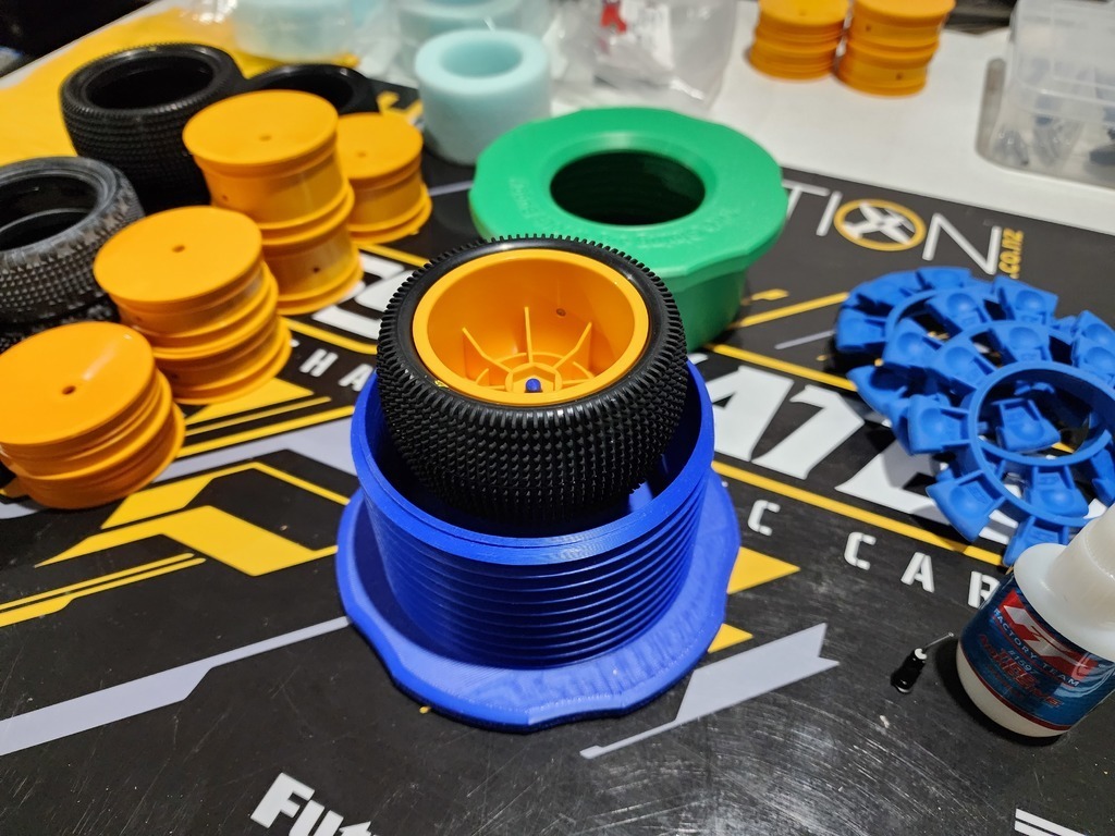 Free 3D file Tire Gluing Jig 1/10th Buggy Offroad・3D printer design to ...