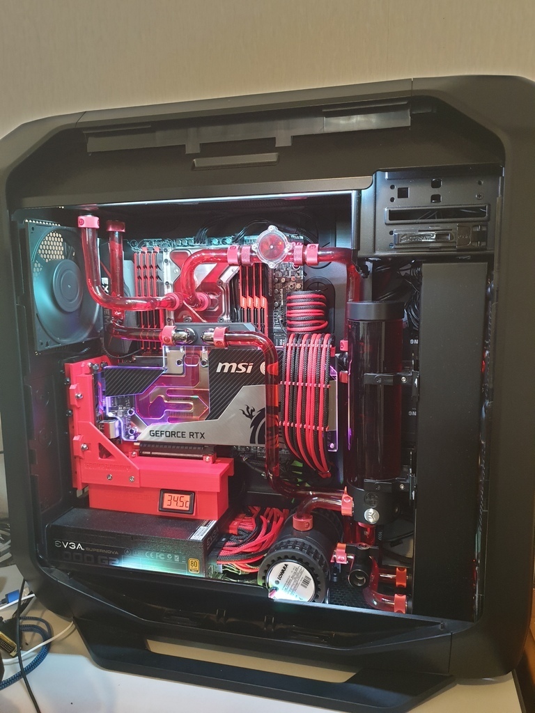 Free 3D file Single GPU Vertical Mount 2-3 Slot 🖥️・3D print object to ...