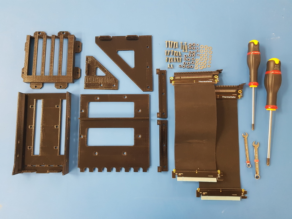 Free 3D file GPU Vertical Mount - SLI 🖥️・3D printing design to download ...