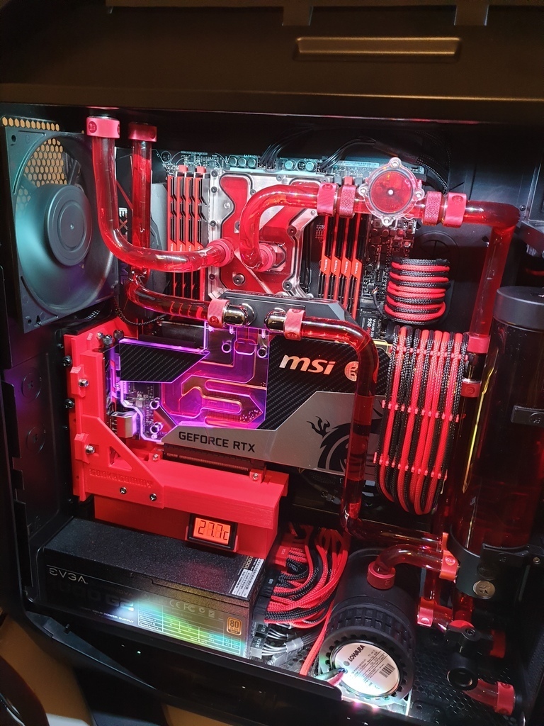 Free 3D file Single GPU Vertical Mount 2-3 Slot 🖥️・3D print object to ...