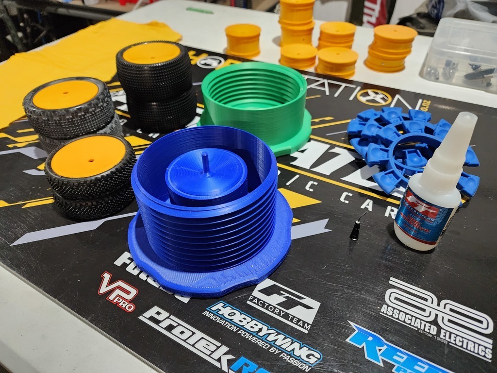 Free 3D file Tire Gluing Jig 1/10th Buggy Offroad・3D printer design to ...