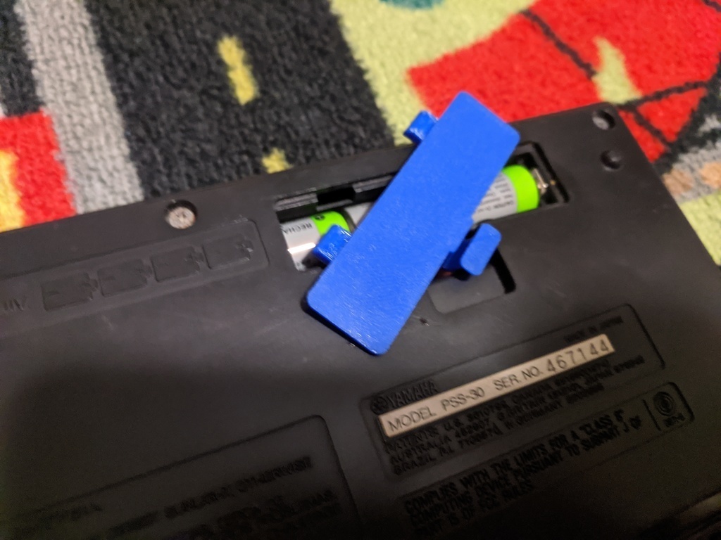 Free 3D file AA Battery Cover-single・3D printer model to download・Cults