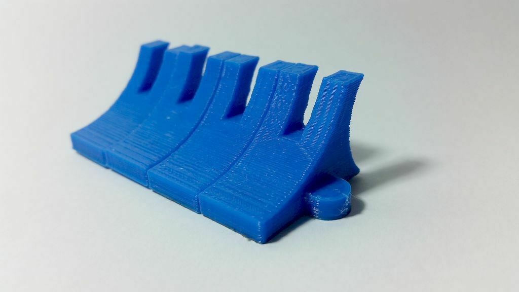 Free 3D file Cable holder hook guide - multiple copies snap together ...