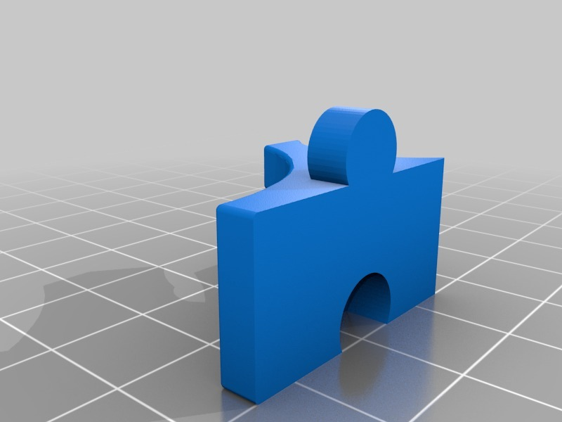 Free 3D file Cable holder hook guide - multiple copies snap together ...