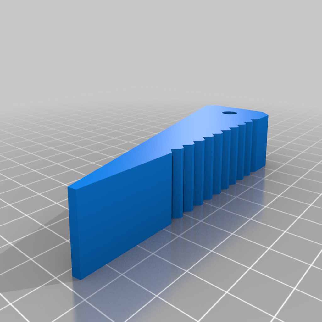 Free 3D file Door Wedge With Teeth・3D printable object to download・Cults