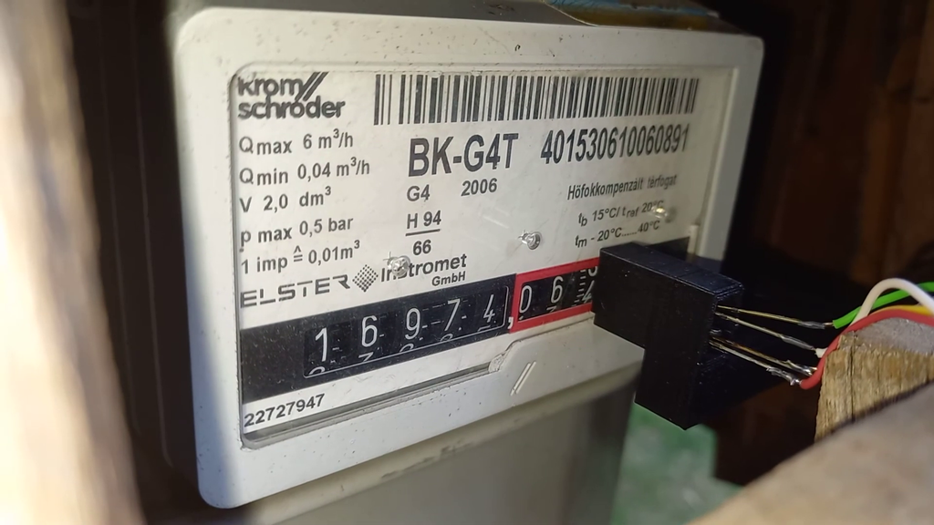 Free 3D file Holder for optical reader for gas meter・3D printer model ...