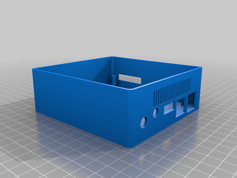 Free 3D file Case for Intel NUC5PPYB with Home assistant themed lid. 📦 ...