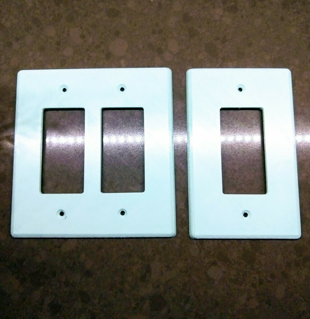 Free 3D file Golden Ratio Decora Electric Switch Plate Cover・3D ...