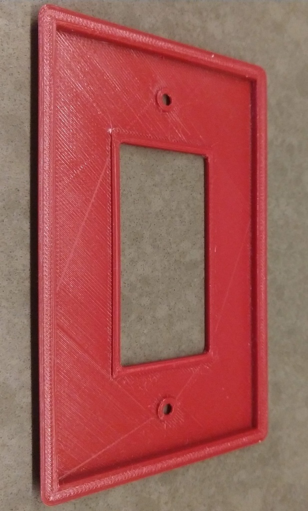 Free 3D file Golden Ratio Decora Electric Switch Plate Cover・3D ...