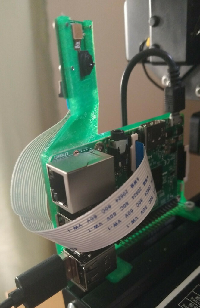 Free 3D file Extrusion Raspberry Pi mount with camera for Aquila・3D ...