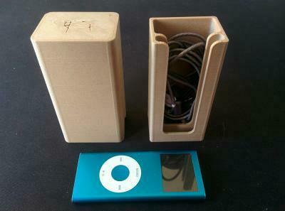Free 3D file Ipod Nano & headphones box・3D print design to download・Cults