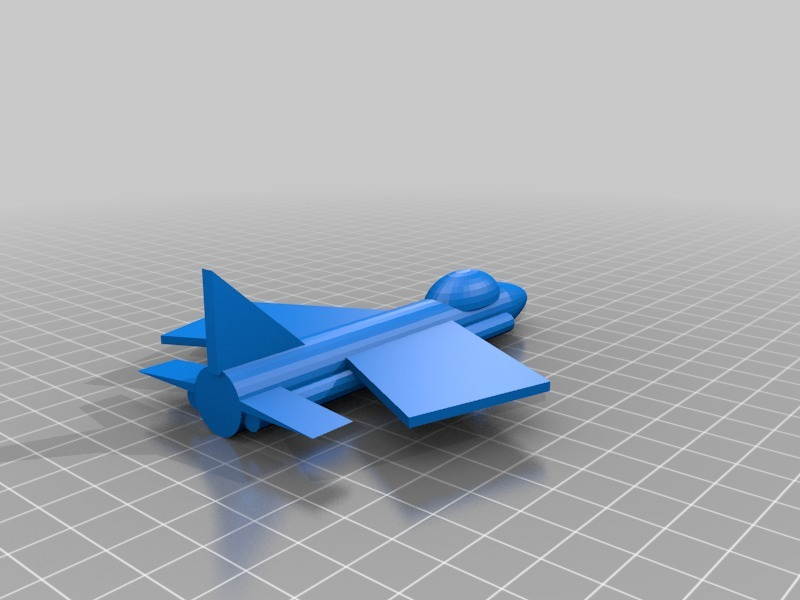 Free 3D file Fighter jet・3D printer design to download・Cults
