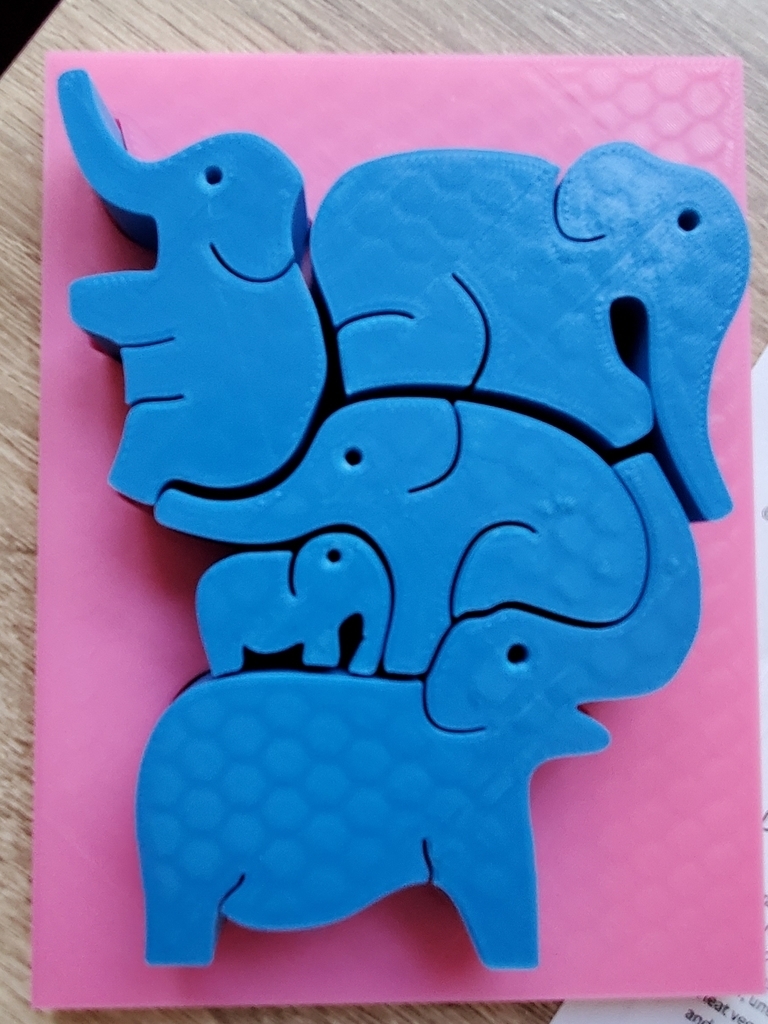 Free 3D file Tray for Balancing Elephants・Template to download and 3D ...