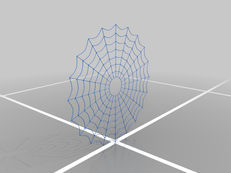Free 3D file Circular Spiderweb・Template to download and 3D print・Cults