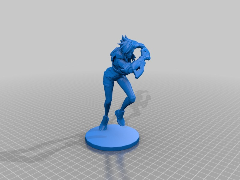 Free 3D file Tracer From Overwatch・3D printing template to download・Cults