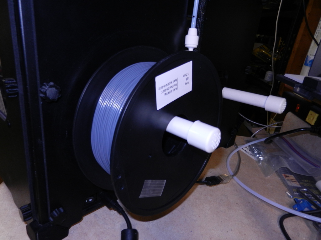 Free 3D file Simple Replicator 2X Spool Holder Replacement・3D printer ...