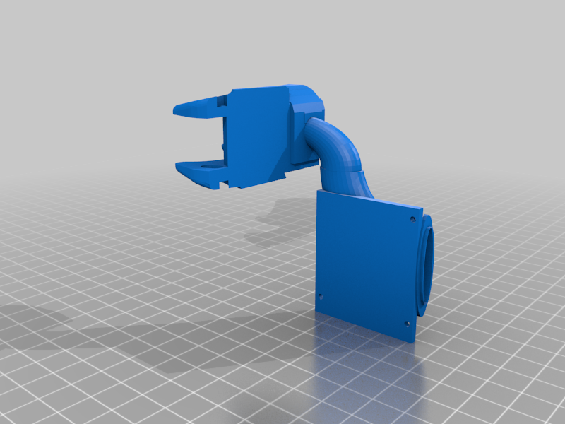 Free 3D file SV06 Heatsink Fan Duct for 5015 blower fan・3D printable ...