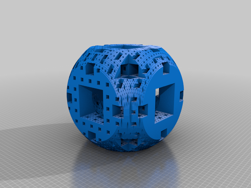 Free 3D file Menger sponge dice 🧽・3D print object to download・Cults