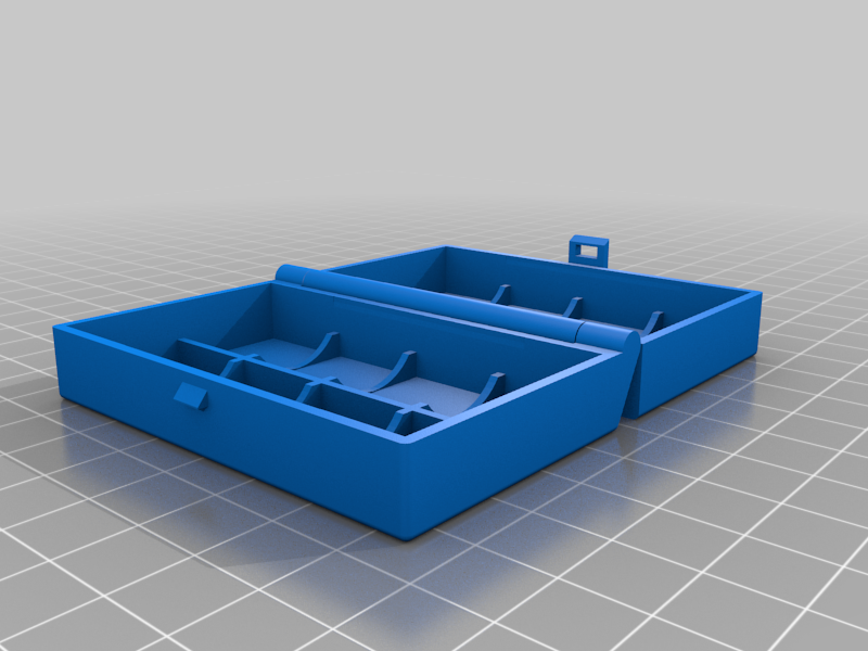 Free 3D file 18650 Battery Box - Hinge Print in Place 🔋・3D printing ...