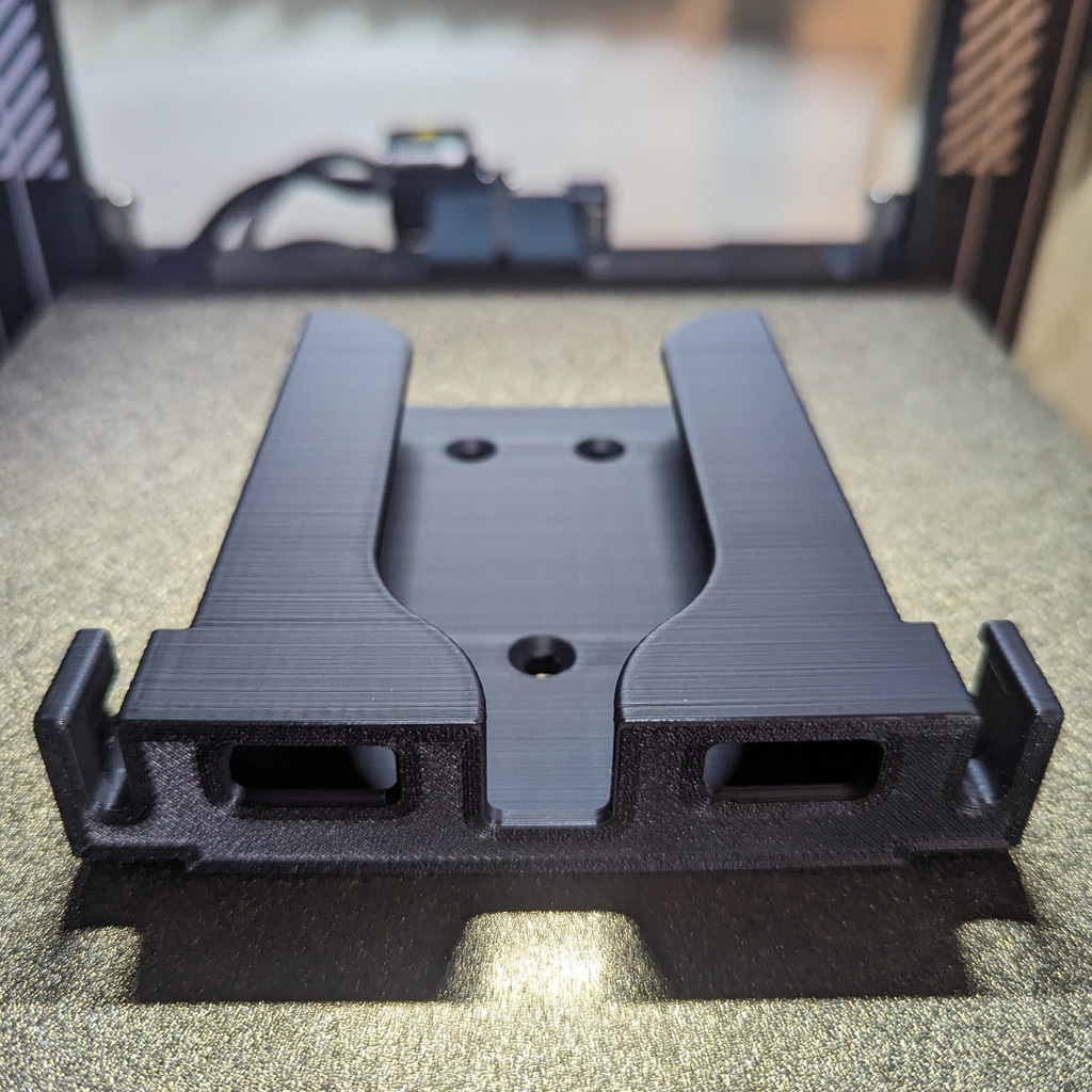 Free 3D file universal Phone Wall Mount with Aux and USB-Cable Holder ...