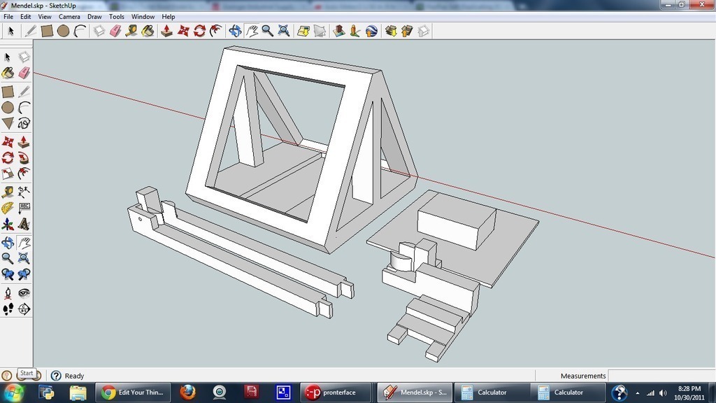 Free 3D file Working Toy Reprap (100 mm plate)・3D printing idea to ...