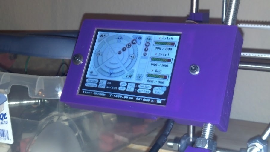 Fichier 3D gratuit Reprap LCD Touchscreen Controller Case・Objet à ...