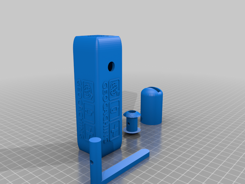 Free 3D file Magnetholder for geocaching・3D printable model to download ...