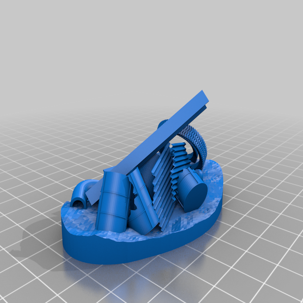 Free 3D file Pile of junk・3D printer model to download・Cults