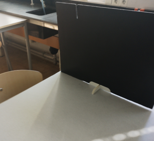 Free 3D file Solo Exam Divider - Stand・3D printing design to download・Cults