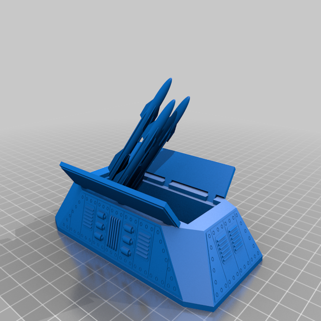 Free 3D file MIssile launcher 🎲・3D print design to download・Cults